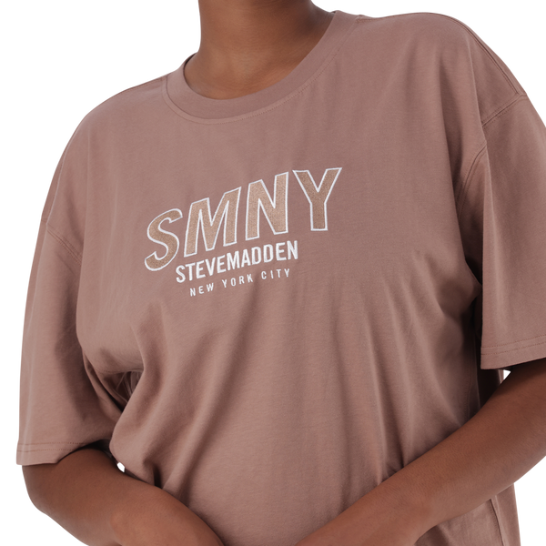 ATHENA TOFFEE OVERSIZED GRAPHIC T-SHIRT – Steve Madden South Africa