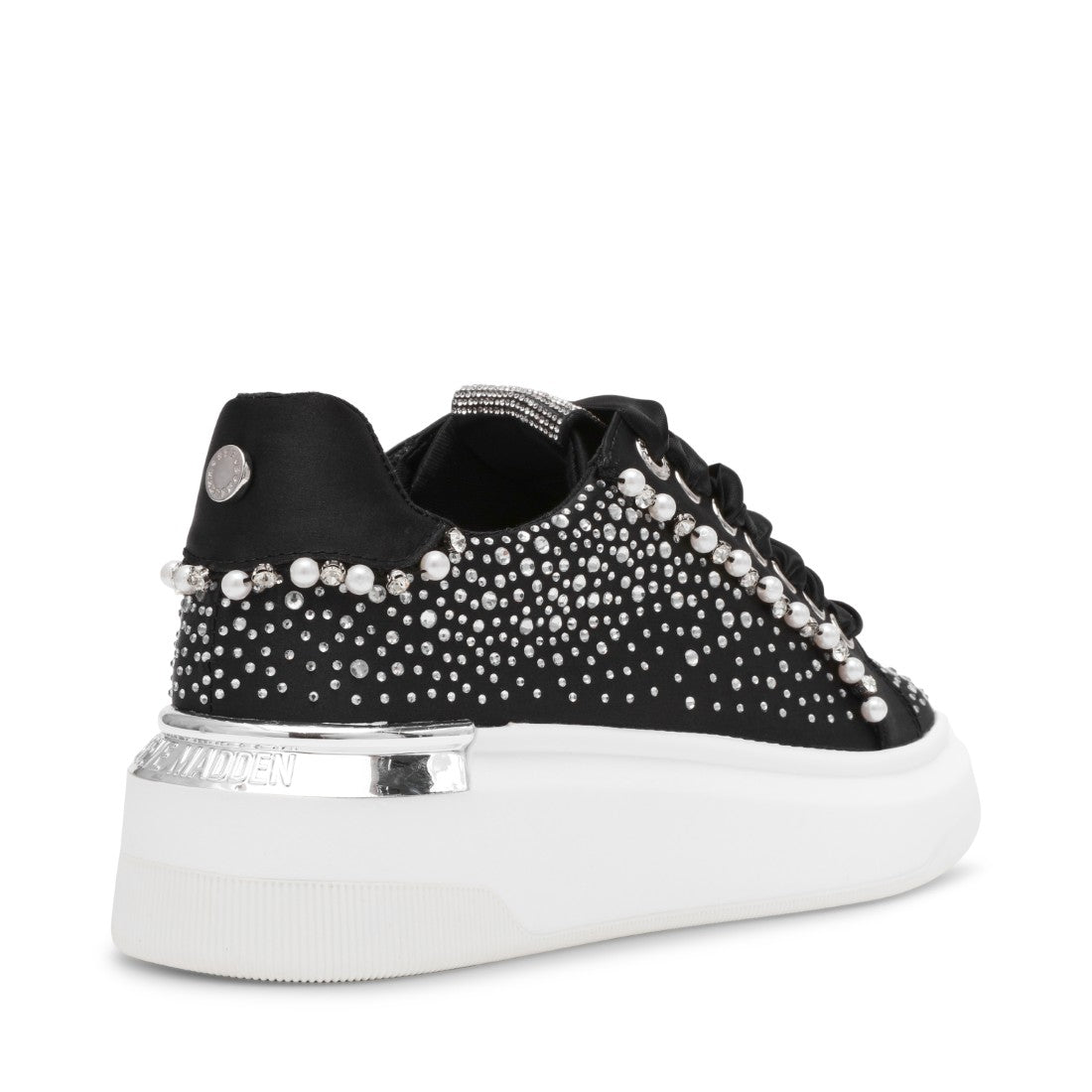 GLORIES BLACK SATIN – Steve Madden South Africa